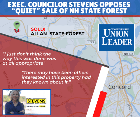 Janet Stevens, New Hampshire Executive Councilor, NH District 3